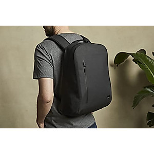 KNOMO Harpsden 15" Waterproof Laptop Business Backpack Lightweight Computer Dry Bag Waterproof Zipper Black