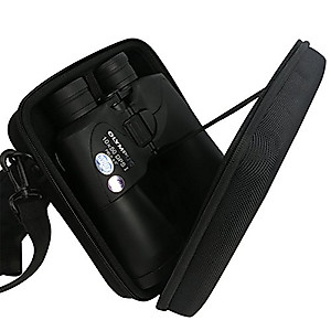 khanka Hard Travel Case Replacement for Olympus Trooper 10x50 DPS/Bushnell PowerView Binoculars