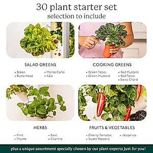 Gardyn 3.0 Hydroponics Growing System & Vertical Garden Planter - Includes 30 Non-GMO Indoor Plants, Herbs & Vegetables for Your Home Indoor Gardening System | Next Generation of Indoor Smart Gardens