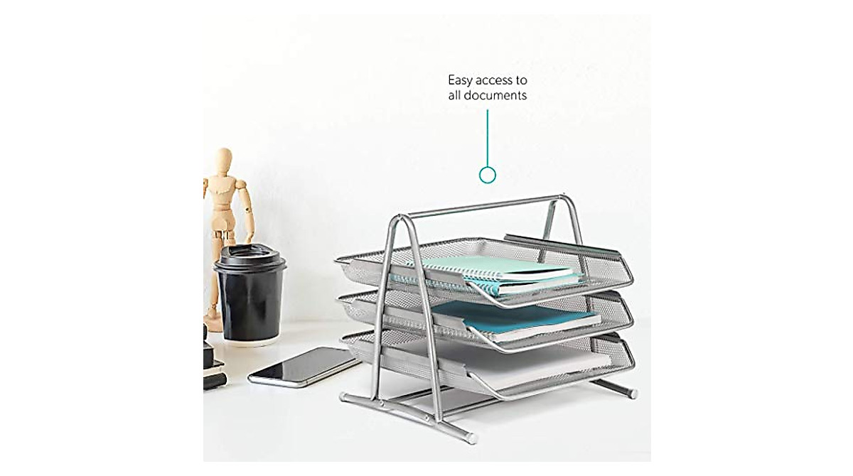 Mindspace 3 Tier Desk Organizer - Stylish & Functional