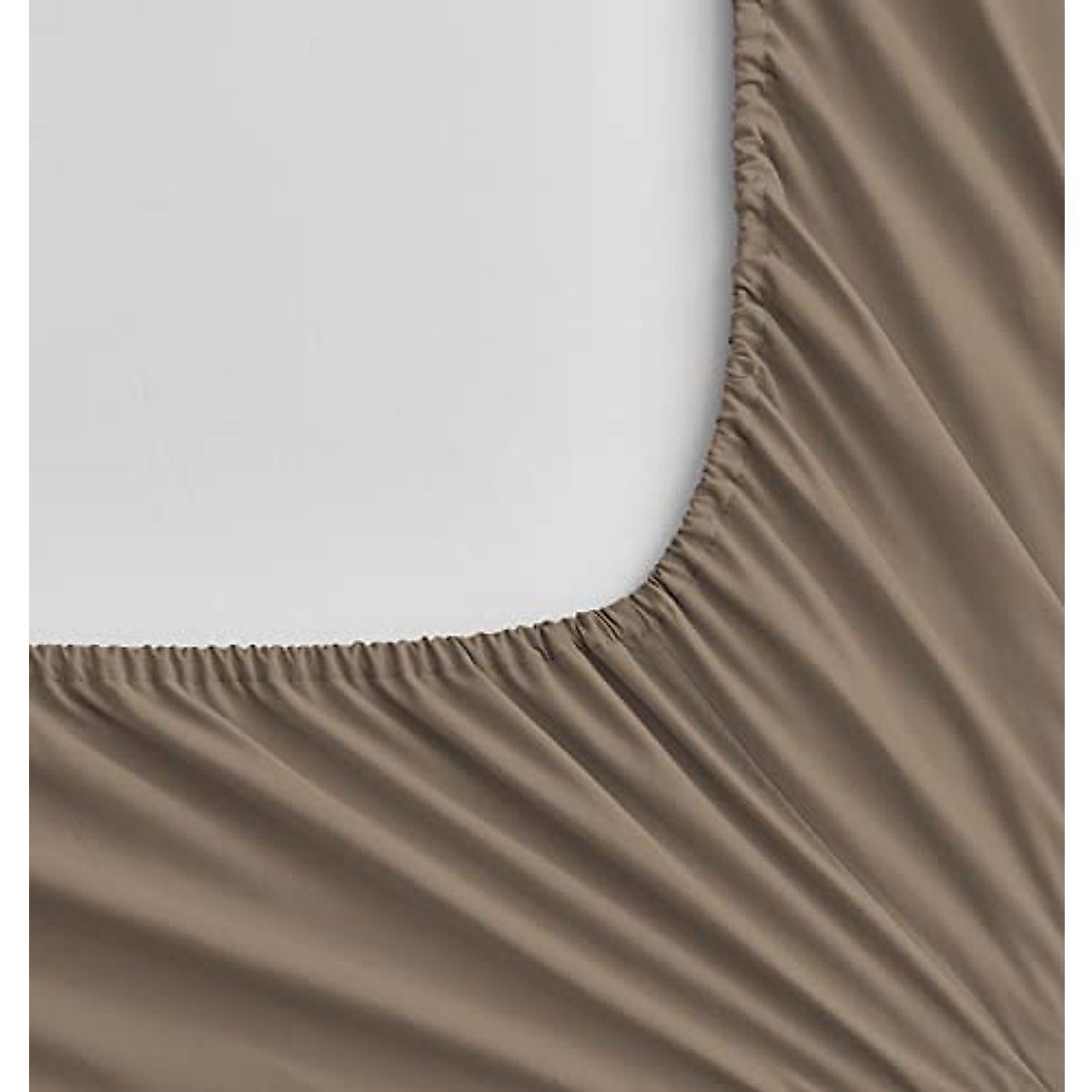 Maple&Stone Twin XL Comforter Set 5 Pieces Bed in a Bag - Down Alternative Bed Set with Sheets, Pillowcase & Sham, Soft Reversible Duvet Insert for Twin XL Bed, Khaki