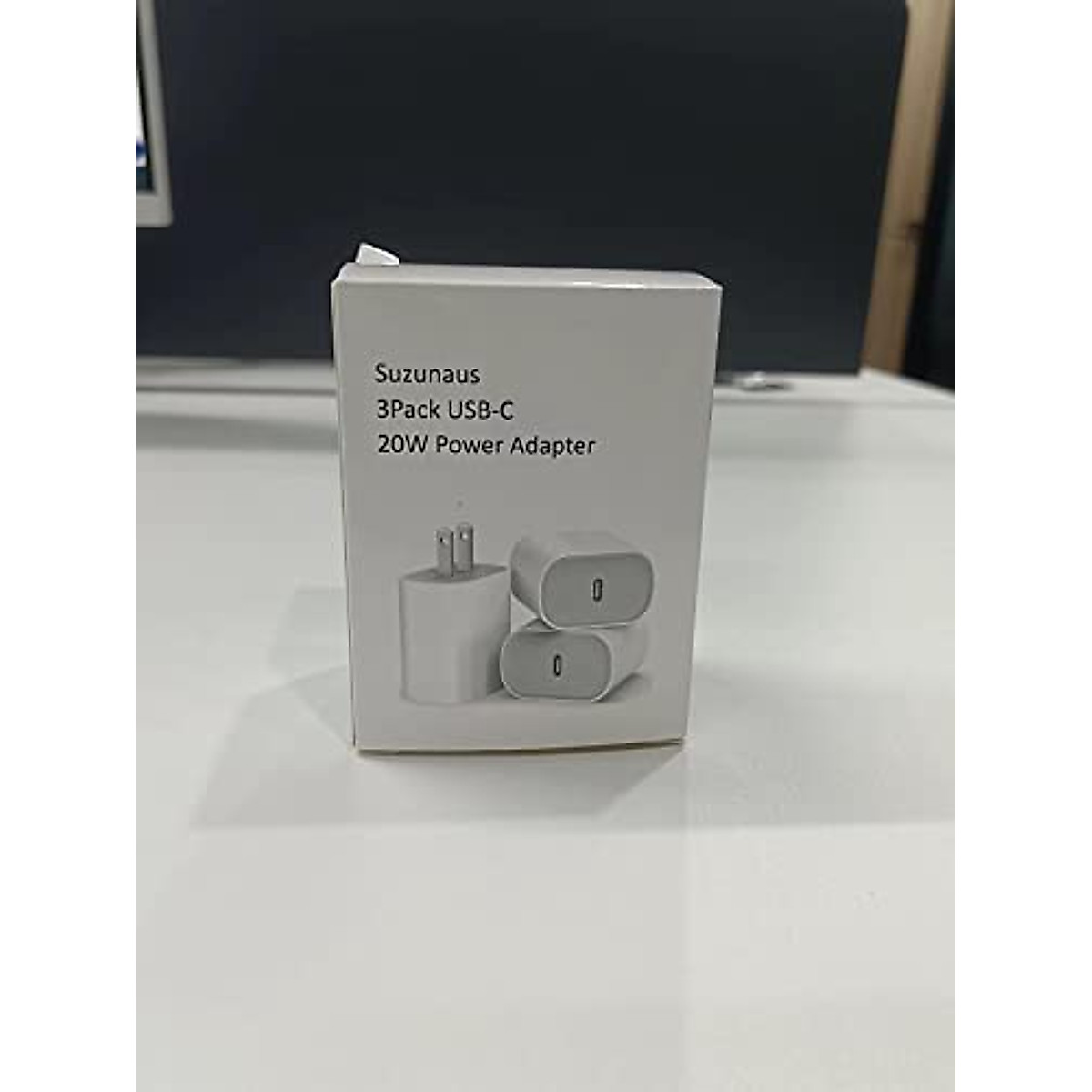 Suzunaus for iPhone Charging Block, 3-Pack 20W USB C Fast Charger Block for iPhone 14/14 Plus/14 Pro/14 Pro Max 13 12 11 SE XS XR X, PD USBC Charging Plug Cube Type C Wall Power Adapter Brick Box