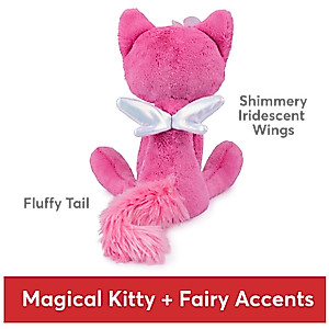 GUND Take Along Friends, Maeve Rose Fairy Cat Plush Toy, Cat Stuffed Animal for Ages 1 and Up, Pink, 15”