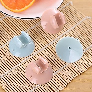 Luxshiny 4pcs Storage Rack Spoon Display Stand Rice Spoon Stand Wall Suction Spoon Holder Rice Spoon Rest Paddle Suction Rack Hanger Holder Kitchen Organizer Ladle Absorb Water