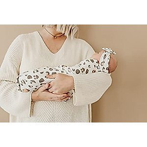 Copper Pearl Large Premium Knit Baby Swaddle Receiving Blanket Millie