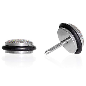 Body Candy Aurora Super Glitter Luxe Cheater Plugs Set of 2