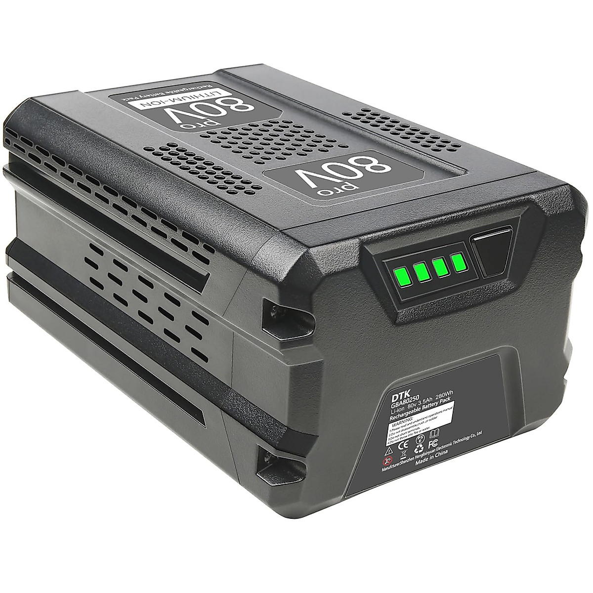 DTK 80V 3500mAh Batteries Replacement for Greenworks 80V Battery