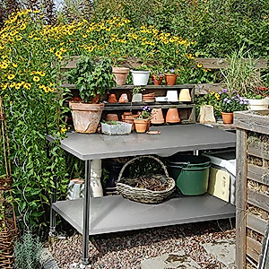 HXCFYP Stainless Steel Table for Prep & Work 24 x 18 Inches, NSF Commercial Heavy Duty Food Prep Worktable with Undershelf for Restaurant, Home and Hotel Christmas Preparation Table