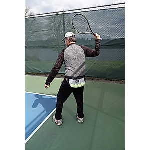 KIMBRIAD Ballszie - The Ultimate Pickleball Holder - Black