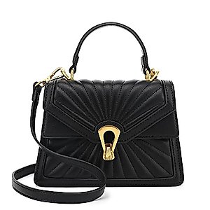 Scarleton Crossbody Bags for Women, Handbags for Women, Top Handle Satchel Purses for Women, Shoulder Bag Purse, H210001 - Black