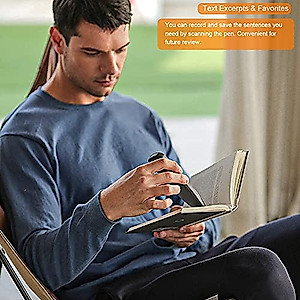 Scanning Translator Device with Camera, Scanner Language Translator Pen for Spanish, German, Japanese, English, Chinese, Russian/Online 116 Languages Speak & Translate/Scan Text