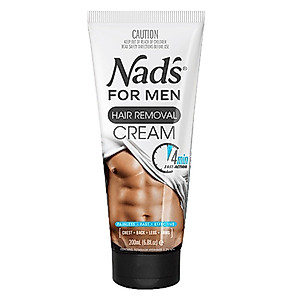 Nads Mens Hair Removal Cream 6.8 Ounce Tube (200ml) by NAD'S