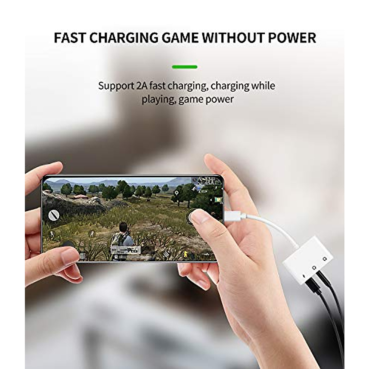 Headphone Adapter Lightning to 3.5mm AUX Audio Jack and Charger Extender Dongle Earphone Headset Splitter Compatible with iPhone 11 12 Mini pro max xs xr x se2 7 8 Plus for Ipad Air Cable Converter