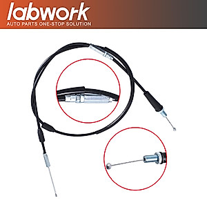labwork Throttle Cable Line Replacement for Yamaha Bear Tracker 250 Wolverine 350 Kodiak 400 Big Bear 350 1993-2005