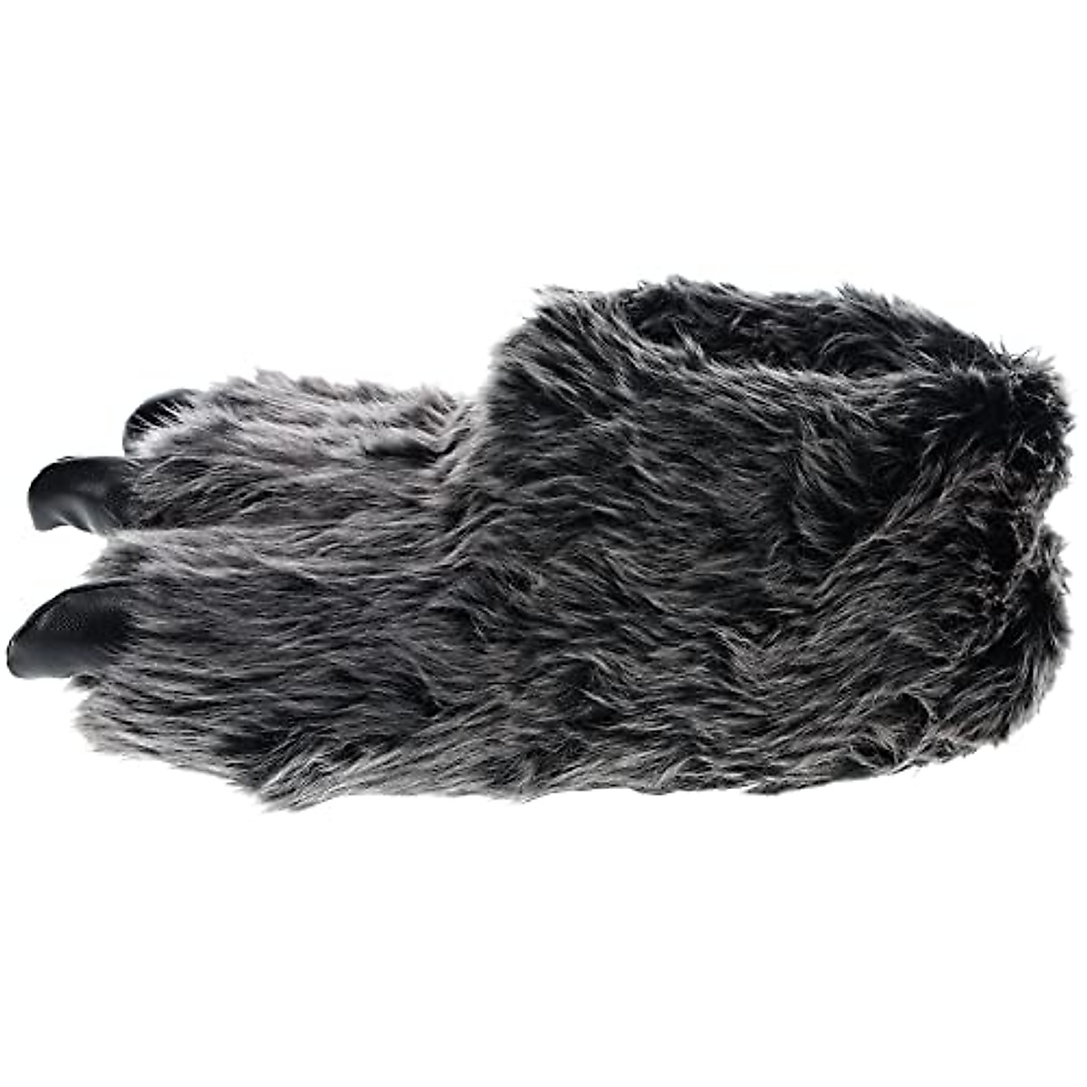 FEETMOJI Toddler Slipper Bear Claw, Monster Claw Novelty Slipper, Grey, Size 5/6