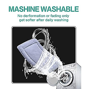 PETCIOSO Super Soft Dog Cat Crate Bed Blanket-Fluffy Pet Bed All Season-Machine Wash & Dryer Friendly-Anti-Slip Pet Beds（NOT for Chewer (36in,Grey)