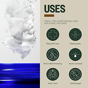 Pur O3 Fully Ozonated Coconut Oil - Pure, Natural, Organic Coconut Ozonated Oil - Coconut Oil Skin Care from Ozontate, Oxygenated Coconut Oil - Ozone Oil in a Glass Jar, 2 oz