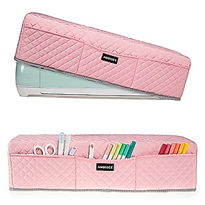 Dust Cover for Cricut Explore Air 2, Cricut Maker,Cricut Explore 3,Cricut Maker, Maker Cover With Pockets for Cricut Accessories and Supplies