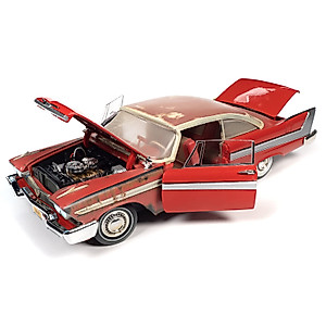 Silver Screen Machines - Christine 1958 Plymouth Fury (Partially Restored)