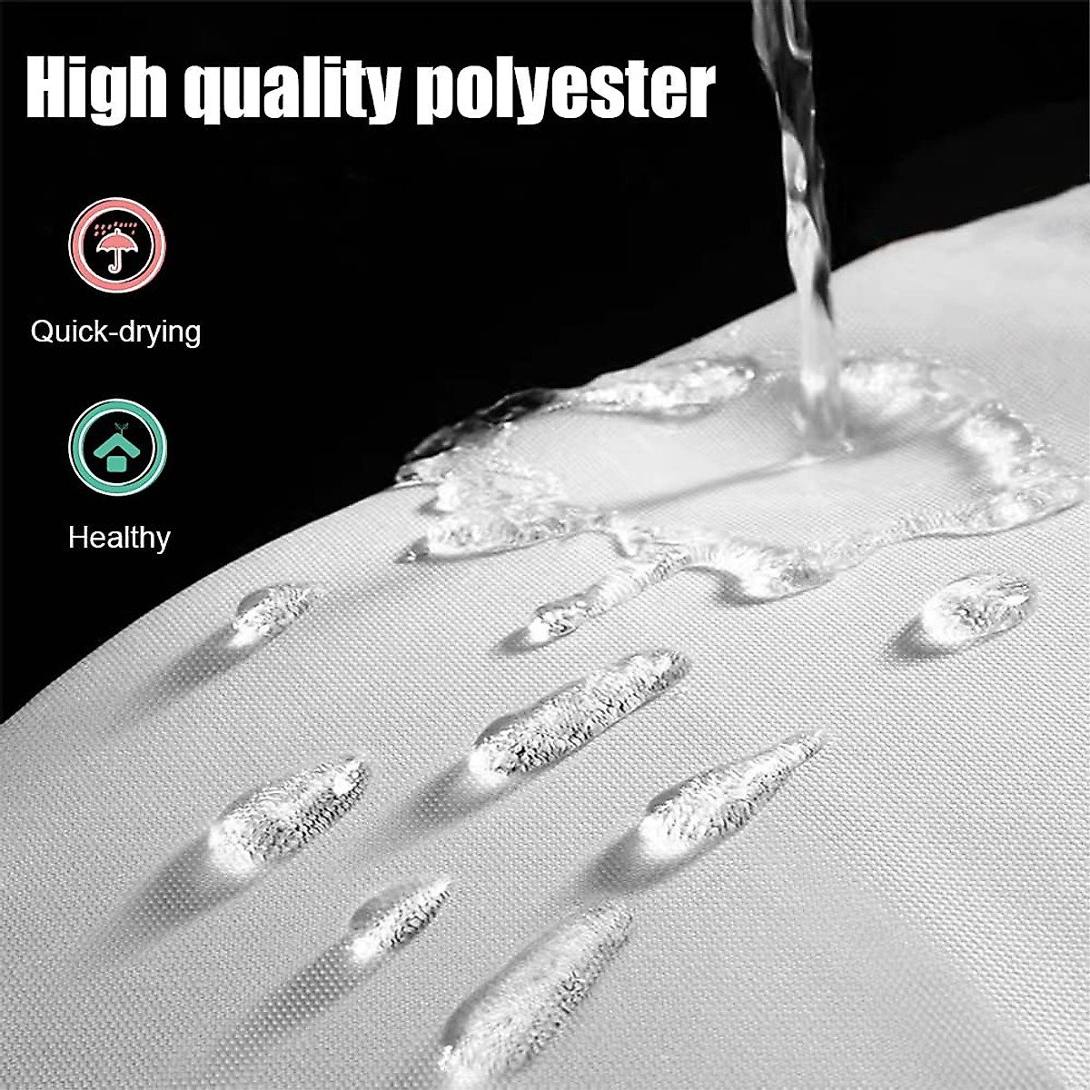 TheBlackSpot Cactus and Pink Flamingo Shower Curtain Sets Tropical Plant Succulent Flower Bath Curtains Christmas Decor Sets Grommet with Hooks 72W × 72H inches