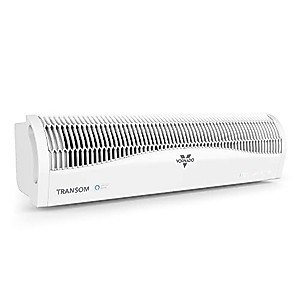 Vornado TRANSOM AE Window Fan Compatible with Alexa, 4 Speeds, Reversible Exhaust Mode, Weather Resistant Case, Whole Room,White & 184 Whole Room Air Circulator Tower Fan, 41", 184-41", Black