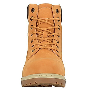 Lugz Men's Brace Hi Fashion Boot, Golden Wheat/Bark/Cream/Gum, 9 M US