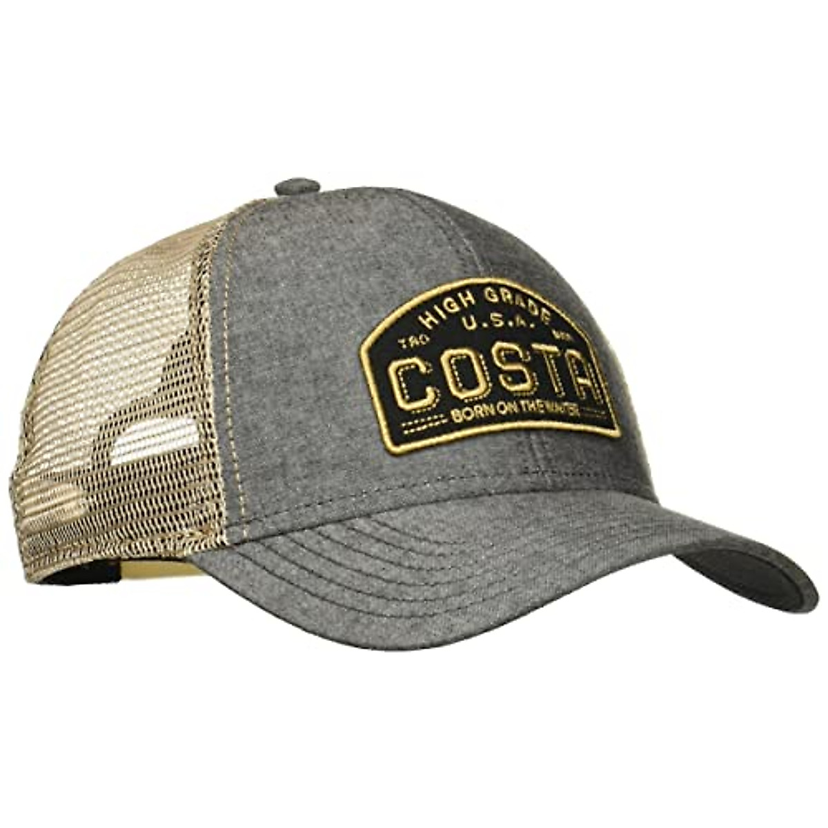 Costa Del Mar Trucker Hat Gray