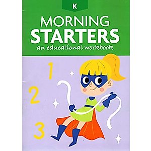 Kindergarten - Morning Starters Educational Workbooks - v2