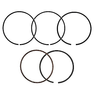 PRO CAKEN 52.4mm Engine Piston Kit, Piston Rings Gasket Set Bore Universal Rugged Strict Standard High Strength for 110cc 125cc ATV Dirt Pit Bike Go Kart