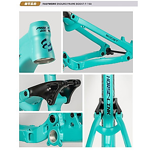 HIMALO Full Suspension MTB Boost Frame 148 * 12MM Thru Axle for AM Endure 27.5 29inch Bicycle Frame Trail Enduro Aluminium Alloy MTB Frame AM All Mountain (29 * 19)