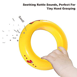 Chibon Roly Poly Baby Development Toys 6 to 12 Months, Weeble Wobble Tummy Time Toys, Dinosaur Tumbler Wobbler Toys for Infant Boy Girl Gifts