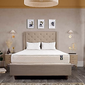 Aylas Furniture Full Size Mattress 8 Inch Full Size Foam Mattress High Density Reflex Support Layer & Visco-Elastic Comfort Foam & Premium Polyester Cover Eco-Friendly Breathable Firm Full Mattress