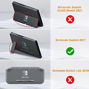 oqpa for Nintendo Switch Case Cute Kawaii Cartoon Design Cover, Fun Funny Fashion Cool Switch Game Shell for Girls Kids Women Screen Protector Glass + IMD Hard Cases for Nintendo Switch (Malio)