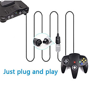 Ssgamer N64 Extension Cables for Nintendo N64 64 Controller (4 Packs)