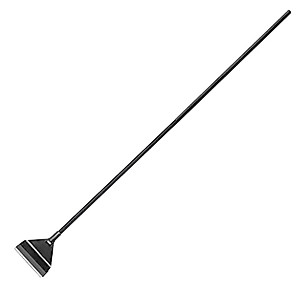 YOFOTHS Algae Scraper for Glass Aquariums Fish Tank Cleaner Tool with 10 Blades Aluminum Alloy Long Handle Tool-Less Installation 25.6inch/65cm