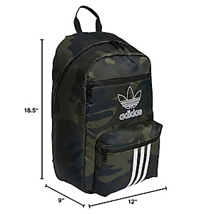 adidas Originals Originals National 3-Stripes Backpack, Adi Camo, One Size