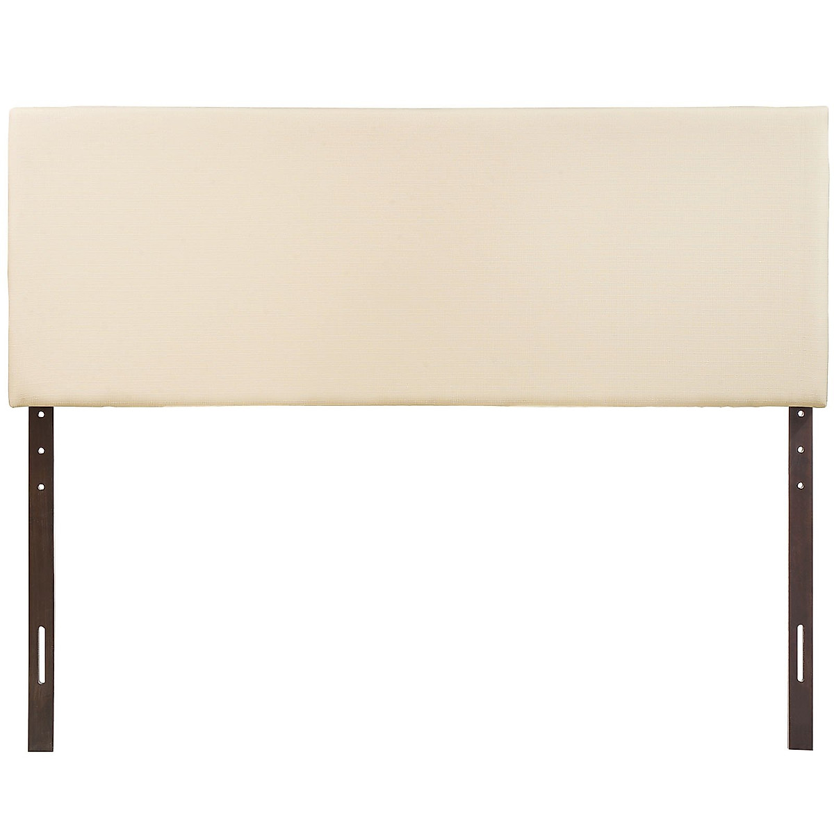 Modway Region Linen Fabric Upholstered Queen Headboard in Ivory