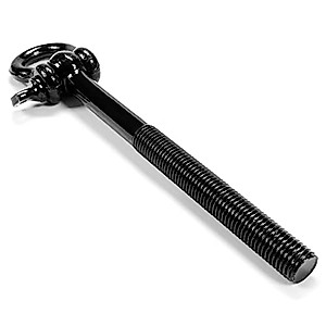 Kojem Steel Tow Hook Compatible with 2014-2023 Corvette C7 C8 Mid Engine Front/Rear Tow Hook Trailer Hitch Replacement for 15234068 Black