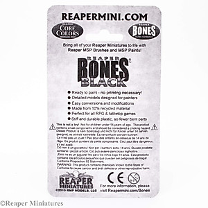 Reaper Miniatures: 44030 - Spirit Beast Bones Black Fantasy Miniature