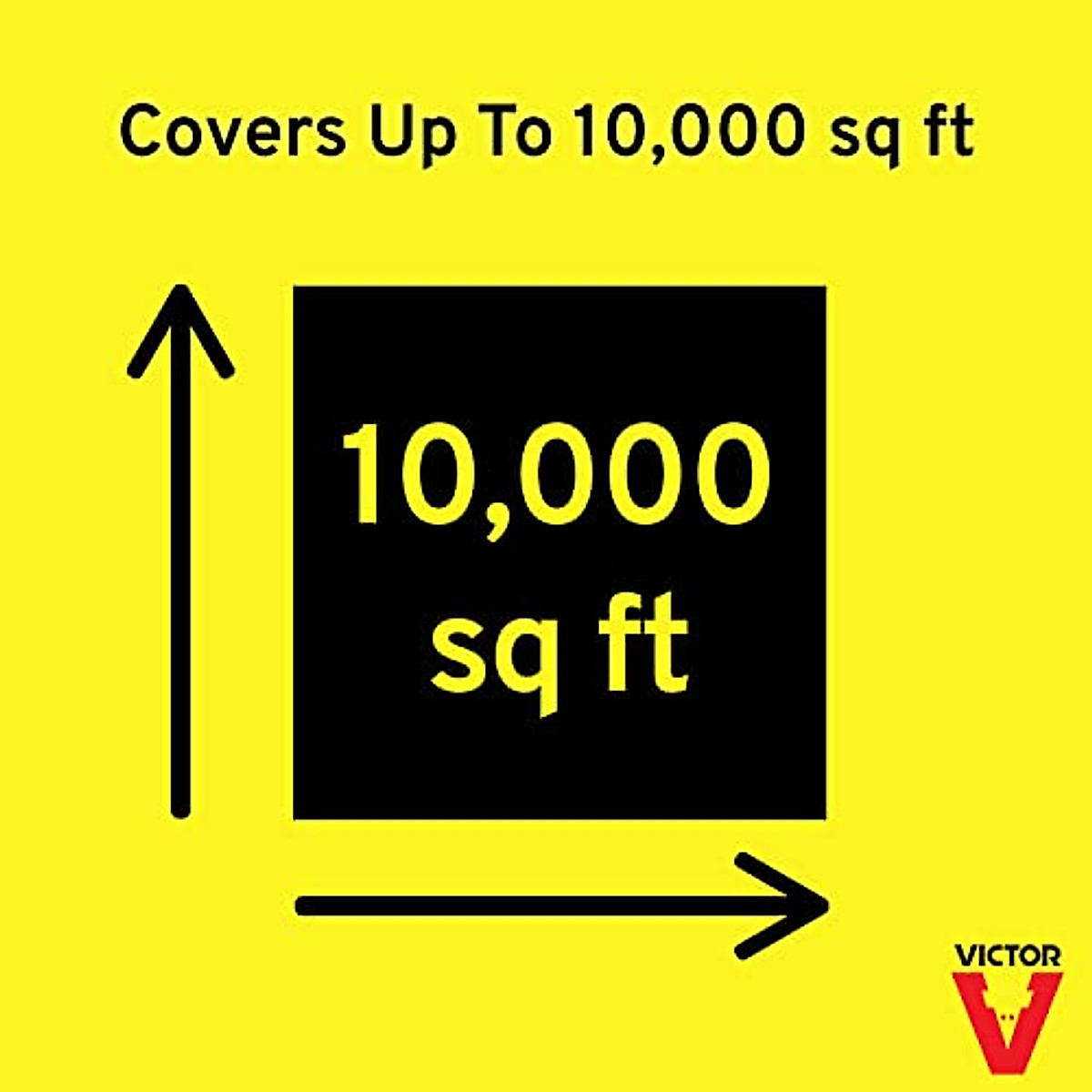 Victor M8002 Mole & Gopher Repellent Yard Spray – 1 Bottle, Yellow