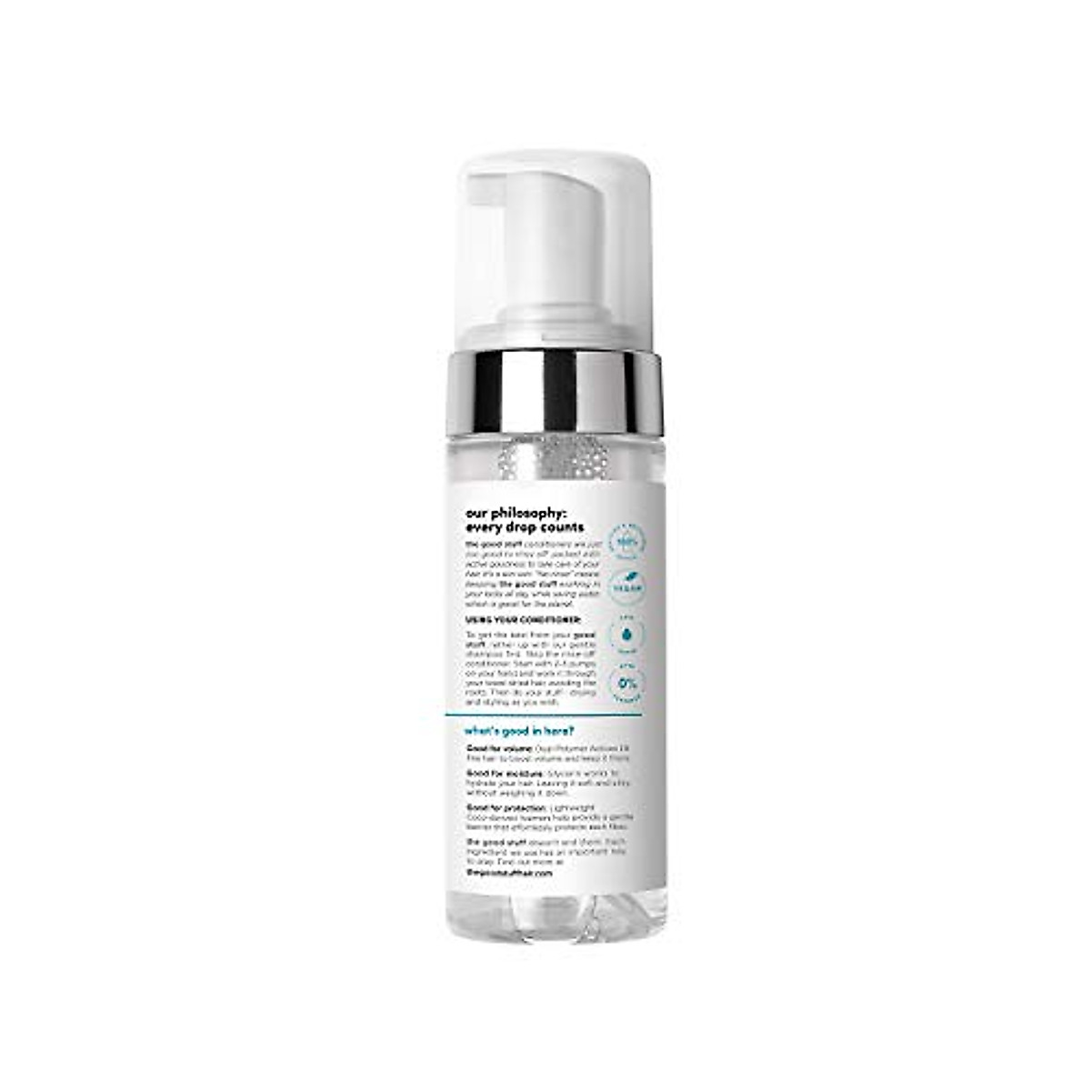 The Good Stuff Volumizing Hydration Foam Conditioner, 4.90 Ounce