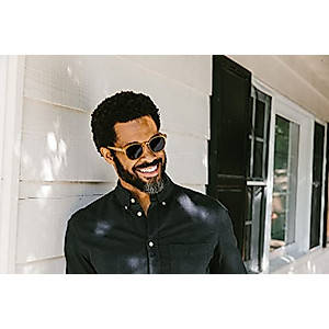 Peepers by PeeperSpecs Boho Polarized Sunglasses Round, Amber, 47 + 0