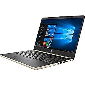 HP 2019 Newest 14" Touch-Screen Laptop Intel Core i3 4GB RAM 128GB SSD Windows 10- Ash Silver Keyboard Frame