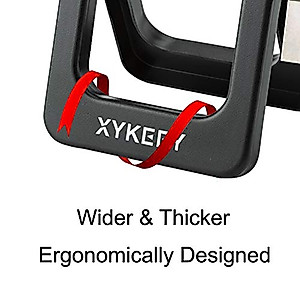 Big Metal Tube Squeezer – Toothpaste Paint Tube Wringer, Xykeey Tube Winder Saves Toothpaste, Creams, Paint, Hair Color, Cosmetics, Ointments, Tomato Paste, Garlic Paste and More… (Black)