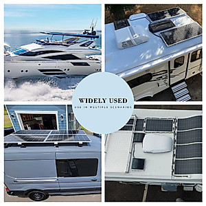 Solar Weatherproof Entry Gland Entry Housing, Through RV roof Solar Entry housing with 10AWG Solar Extension Cable Solar Connector Solar Project on RV, Campervan, Van