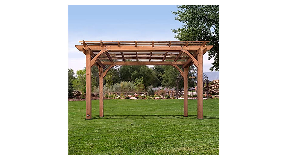 All Cedar Wood Pergola - Durable Outdoor Structure
