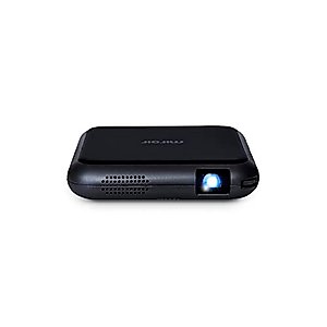 Introducing The Miroir M76, The Ultimate Portable Wireless Projector. Enjoy Movies, Gaming, and Videos Anywhere with its Battery-Powered Design and Compatibility with Multiple Devices.