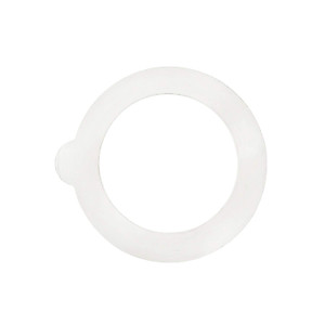Bormioli Rocco Jar Replacement Gaskets (Set of 6): 3.5’’ Diameter Fido Jar Compatible, Food Grade Rubber, Leakproof Sealing Rings for Standard Sized Mouth Canning and Storage Containers