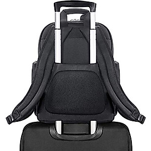 EVERKI Versa 2 Premium Business 14.1-Inch / MacBook Pro 15 Backpack, Ballistic Nylon, Travel Friendly (EKP127B) , Black