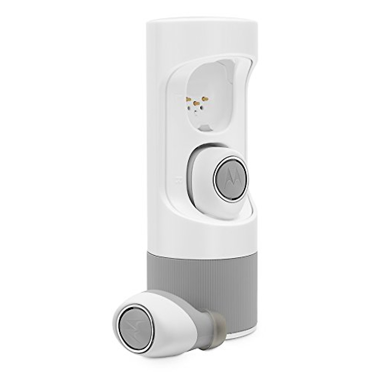 MOTOROLA MOBILE ACCESSORIES SH010 VerveOnes Music Edition Bluetooth Stereo Smart Earbuds for iOS, Google - White